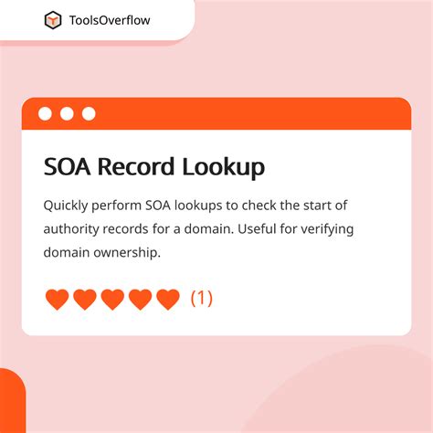 Soa Lookup Online