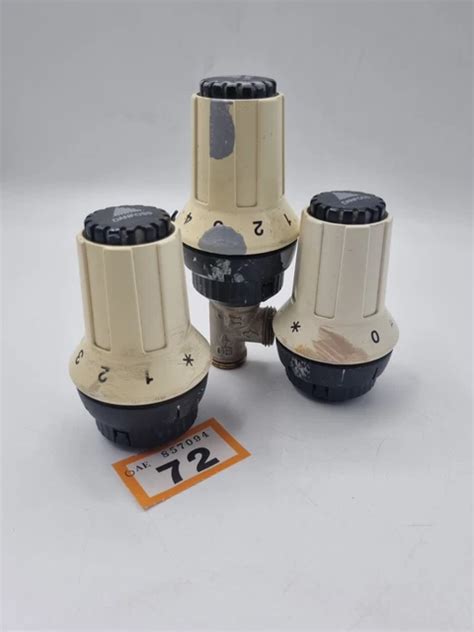 Danfoss Radiator Thermostatic Valves Sensor Heads Job Lot X3 Lot Oae72 £11 12 Picclick Uk