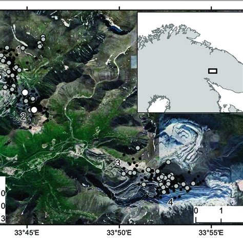 Epicenters Of Mining Induced Earthquakes With M ≥ 1 5 Occurred In The Download Scientific