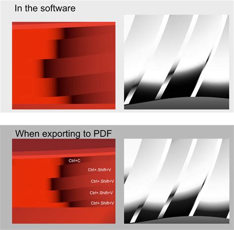 Bug Shortcut Ctrl Shift V Does Not Work As Before Leaving The Shape As A Bitmap When