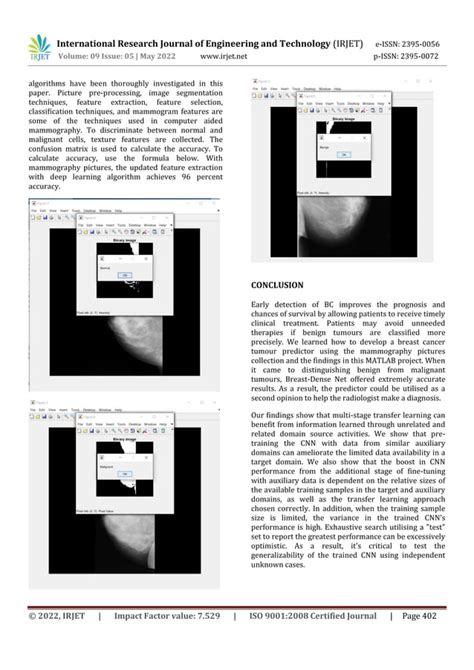 Breast Cancer Detection Using Machine Learning Pdf