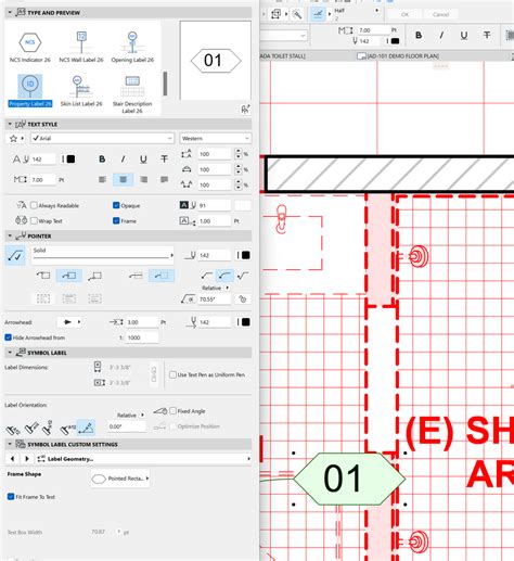 label text in archicad 26 graphisoft community