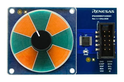 ips2550stkit renesas evaluation board inductive position sensor
