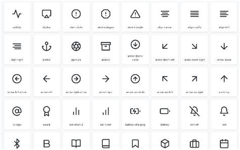 Feather Icons Saneef H Ansari Observable Feather Icons Saneef H Ansari Observable