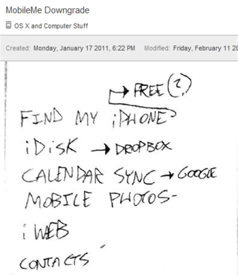 Evernote Handwritten Notes