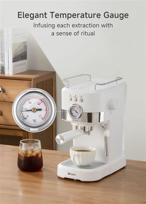 Simplus Coffee Machine Set Espresso Coffee Machine Coffee Grinder Shopee Philippines