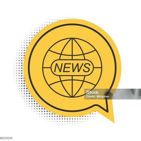 블랙 월드와 화이트 배경에 고립 된 글로벌 뉴스 개념 아이콘 세계 세계 지구 기호 뉴스 기호 아이콘입니다 저널리즘 테마 라이브