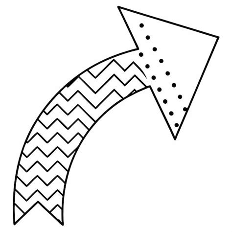Geometric Abstract Flat Vector Illustration Arrow Pointing Right Left