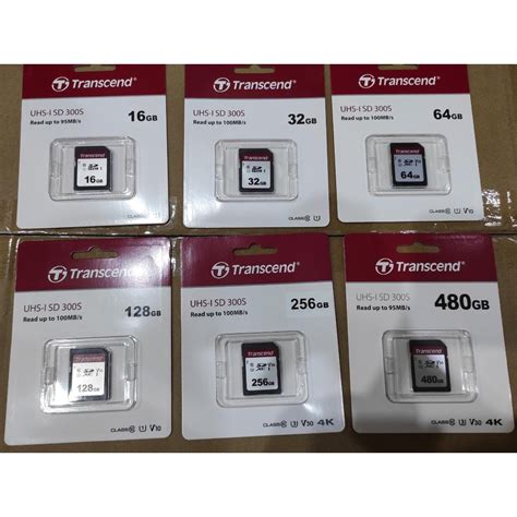 Jual Transcend Sdxc Memory Card 300s [ Uhs I U3 Sd Card Sdxc Class