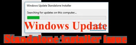 How To Fix Windows Update Standalone Installer Stuck Issue DxDo