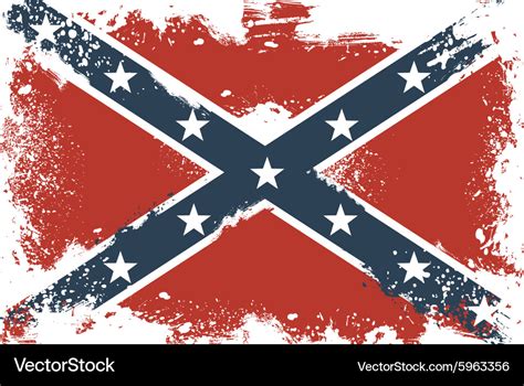 Flags Of The Confederate States America Royalty Free Vector