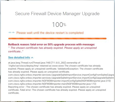 Upgrade Fmcv 72 To 721 Signature Validation Fails Cisco Community