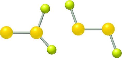 [FREE] Two compounds with the same formula, S2F2, have been isolated. The structures are shown ...
