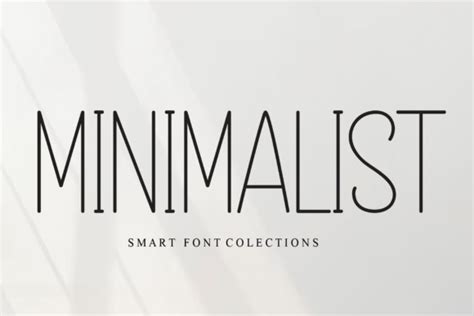 Minimalist Font By William Jhordy Creative Fabrica