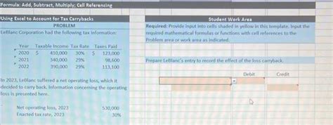 solved problem required provide input into cells shaded in