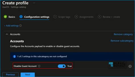 Disable Guest Account On MacOS Using Intune HTMD Blog