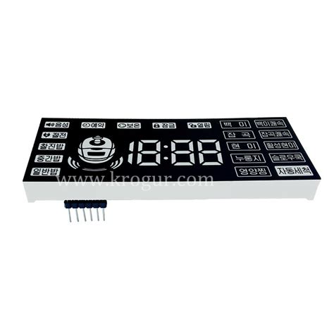 High Brightness Red Green Color Fnd 7 Segment Common Cathode Led Display Module For Rice Cooker