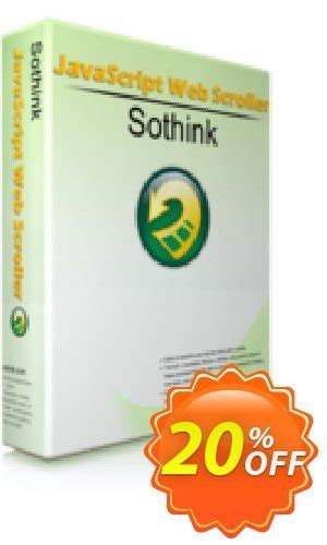 20 OFF Sothink Javascript Web Scroller Coupon Code Mar 2023