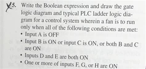 Write The Boolean Expression And Draw The Gate Logic Diagram And