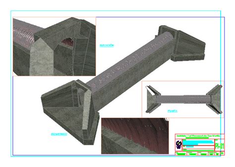 Sewer D DWG Model For AutoCAD DesignsCAD