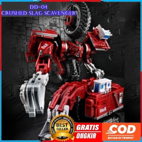 Jual Robot Transformers Deformation Devastator Overload Devil Crab