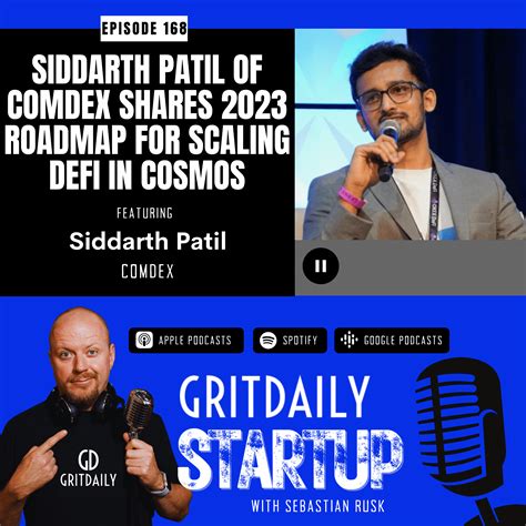 Siddarth Patil Co Founder And Coo Of Comdex Siddarth Patil Of Comdex Shares 2023 Roadmap For