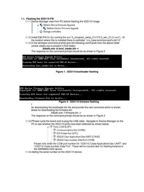 2844 flashing the xds110 fw pdf command line interface computing