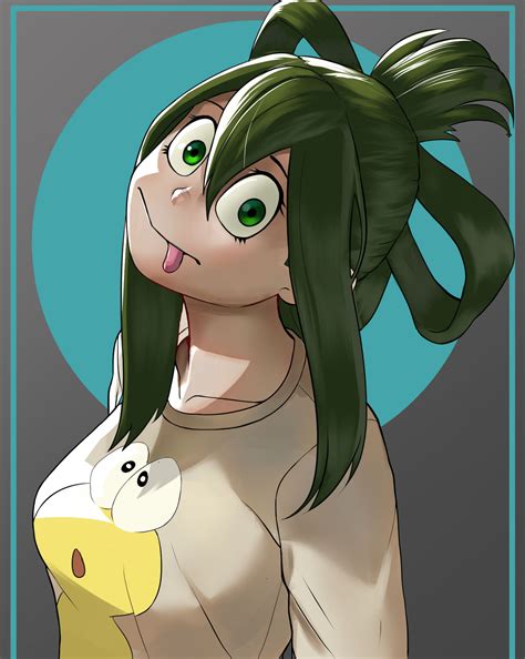Tsuyu Fan Art By Bigyeison On Deviantart
