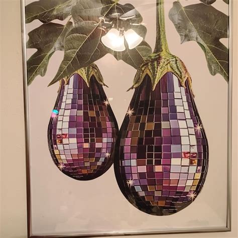 Disco Lime Art Print Wall Art Poster Glam Disco Ball Lime Preppy