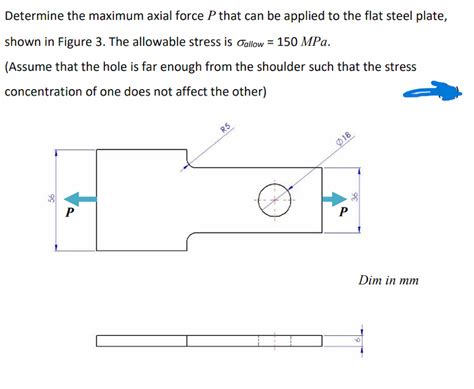 Answered Determine The Maximum Axial Force P… Bartleby