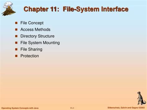 PPT Chapter 11 File System Interface PowerPoint Presentation Free