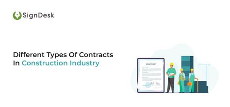 Different Types Of Construction Contracts Signdesk