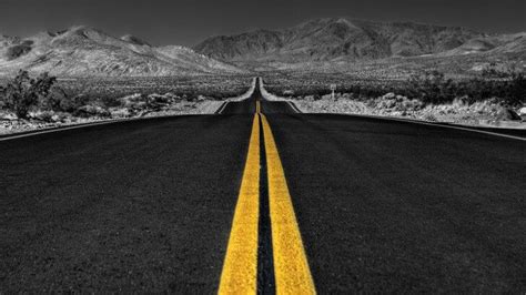 Man Made Road Hd Wallpaper 1920x1200 Id 106425 Highway Wallpaper