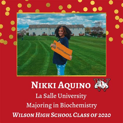 Congratulations To Seniors Ruby Wilson School District