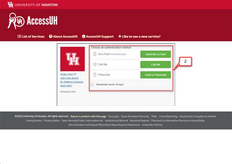 How to Log into UH Canvas – Instruction @ UH