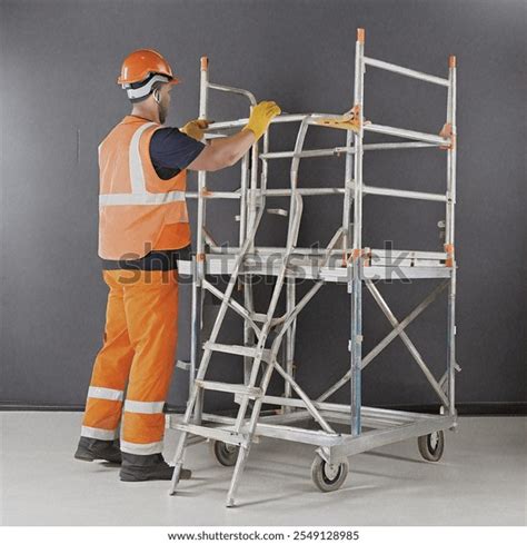 Manual Handling Scaffold Ai Generated Image 2549128985 Shutterstock