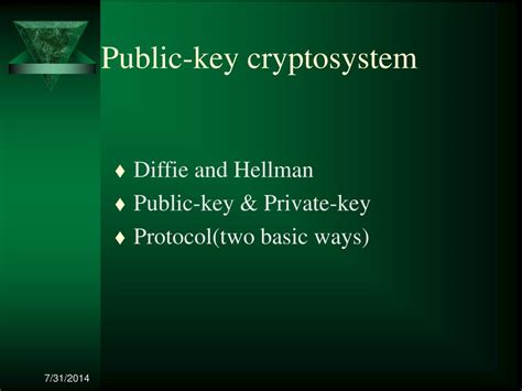 Ppt The Rsa Public Key Cryptosystem Cse712 E Commerce Powerpoint Presentation Id2744492