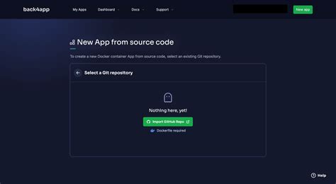 Select Repo Your Applications Backend Simplified