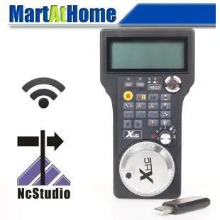 New CNC Axis Wireless Remote Handle MPG Remote Controller For Support NCStudio CNC System