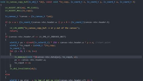 Function Lv Canvas Copy Buf Dosen T Work As Expected When Drawing With Indexed Color How To