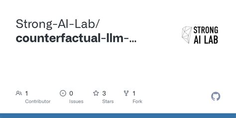 Github Strong Ai Labcounterfactual Llm Inference