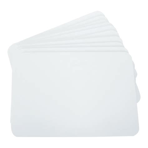 Tts Portable A3 Plain Whiteboards 10pk Whiteboards And Accessories Tts