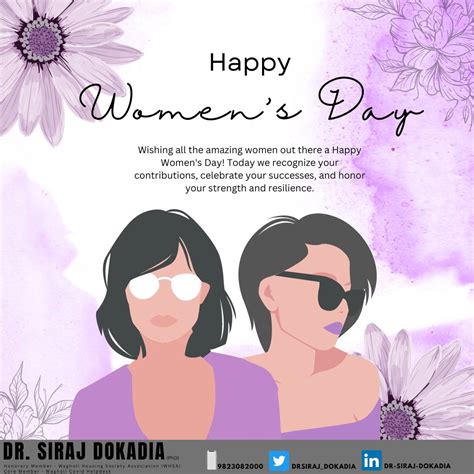 Dr Siraj Dokadia On Linkedin Internationalwomensday Iwd2023