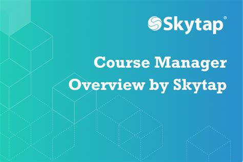 Course Manager Overview By Skytap Skytap
