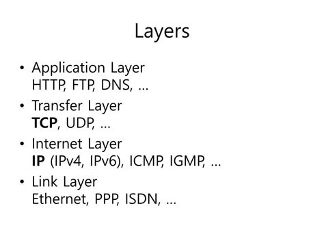 PPT TCP IP PowerPoint Presentation Free Download ID