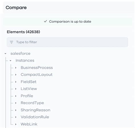 Salesforce Metadata Reimagineda Unique Approach To Org Comparison