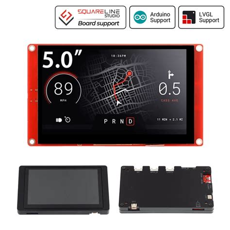 elecrow crowpanel 5 0 esp32 terminal hmi display rees52