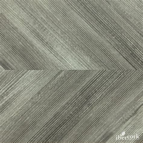 Пробковые полы Ibercork Паркет Hd Шеврон грис