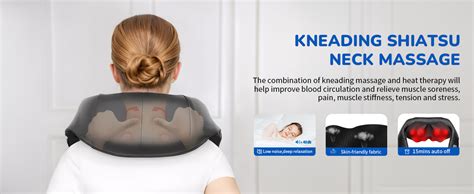 Cotsoco Neck Massagershiatsu Shoulder And Back Massager