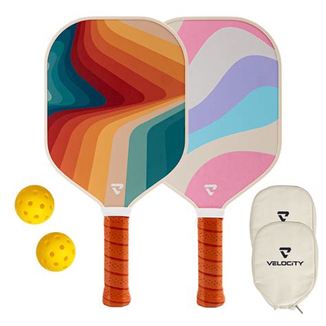 Cute Pickleball Paddles Set Lightweight Pickleball Paddles